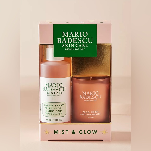Mario Badescu | Skincare | New Mario Badescu Mist Glow Gift Set | Poshmark